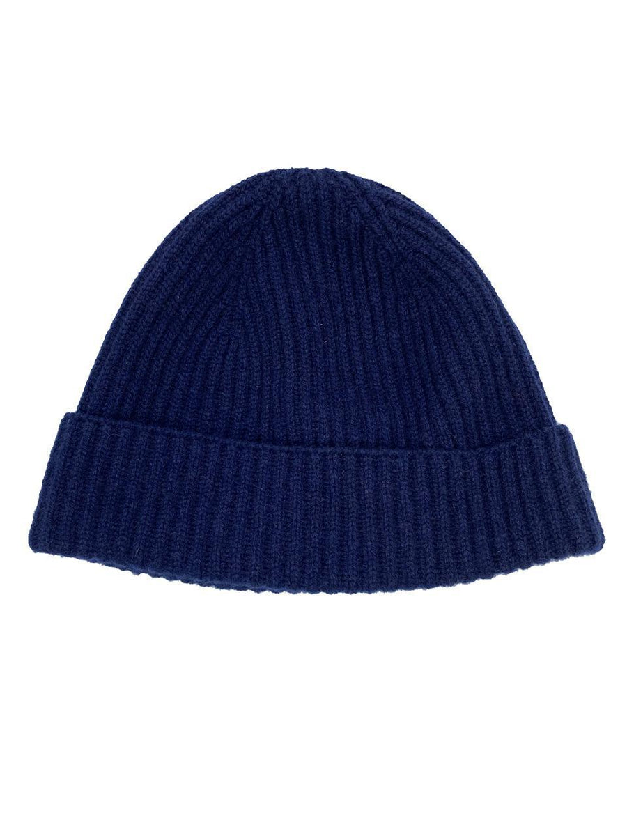 Navy Cashmere Hat – Victortalbots.com